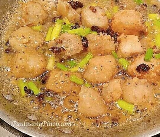 Fish Fillet with Tausi