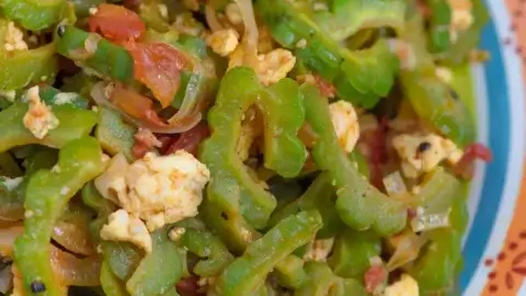 Ginisang Ampalaya Sautéed Bitter Gourd (Ginisang Ampalaya) Recipe By