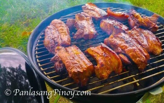 Inihaw na Liempo Recipe (Grilled Pork Belly)
