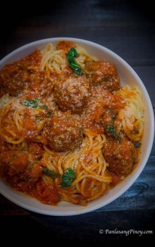 Spaghetti and Meatballs Recipe