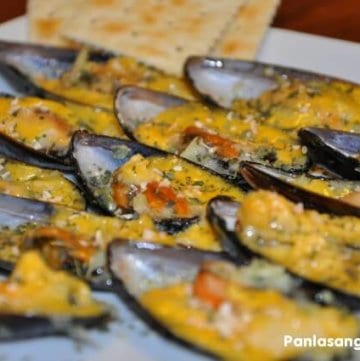 Baked Tahong Recipe (Baked Mussel with Cheese and Garlic)
