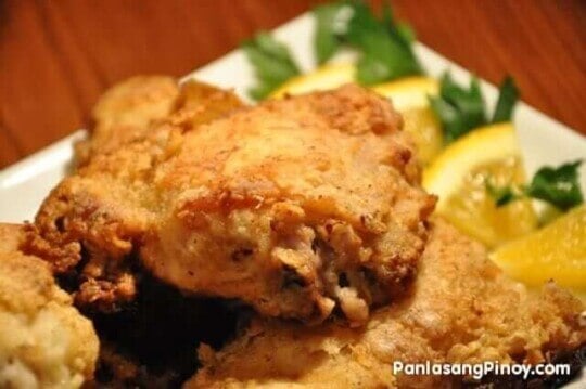 Crispy Fried Chicken Recipe - Panlasang Pinoy