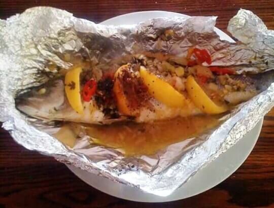 Oven Baked Sea Bass Recipe