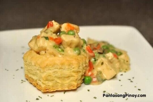 Easy Chicken Ala King Recipe - Panlasang Pinoy