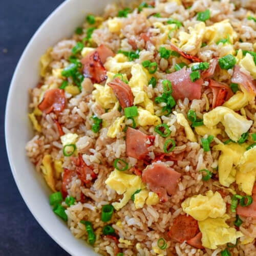 Corned Beef Fried Rice with Egg - Panlasang Pinoy