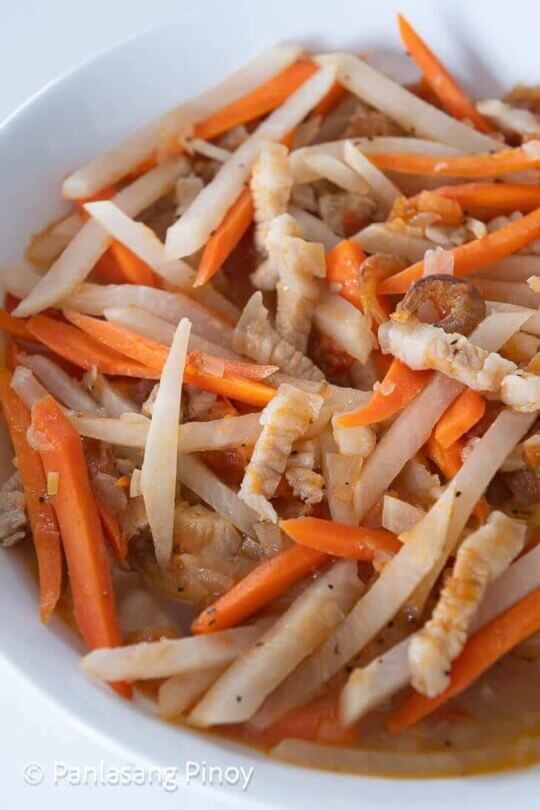 Ginisang Labanos Recipe