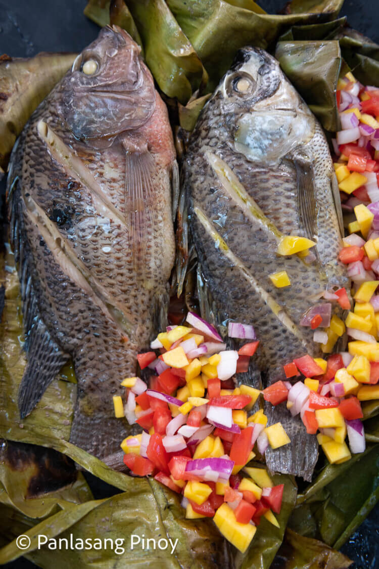 Pinaputok na Tilapia Recipe (oven baked tilapia) - Panlasang Pinoy