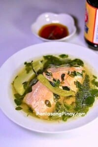 Salmon Sinigang Recipe - Panlasang Pinoy