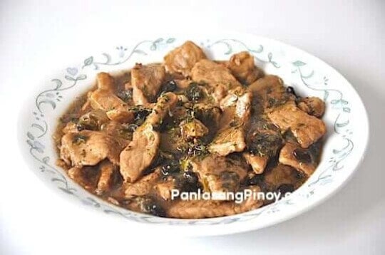 Ginisang Baguio Beans with Pork - Panlasang Pinoy