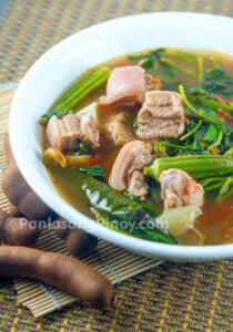 Sinigang na Liempo sa Sampaloc with Gabi