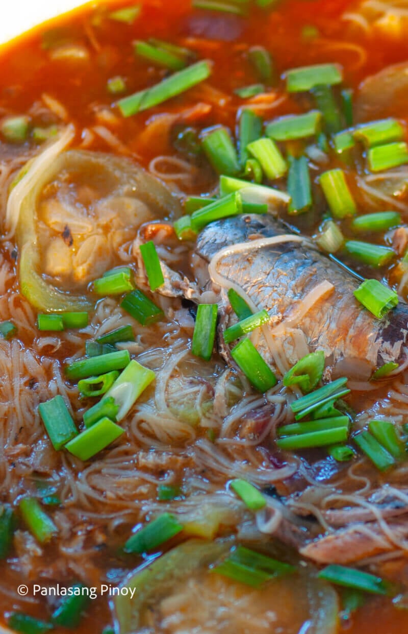 Sardines with Misua Recipe