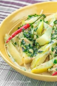 Ginataang Papaya - Panlasang Pinoy