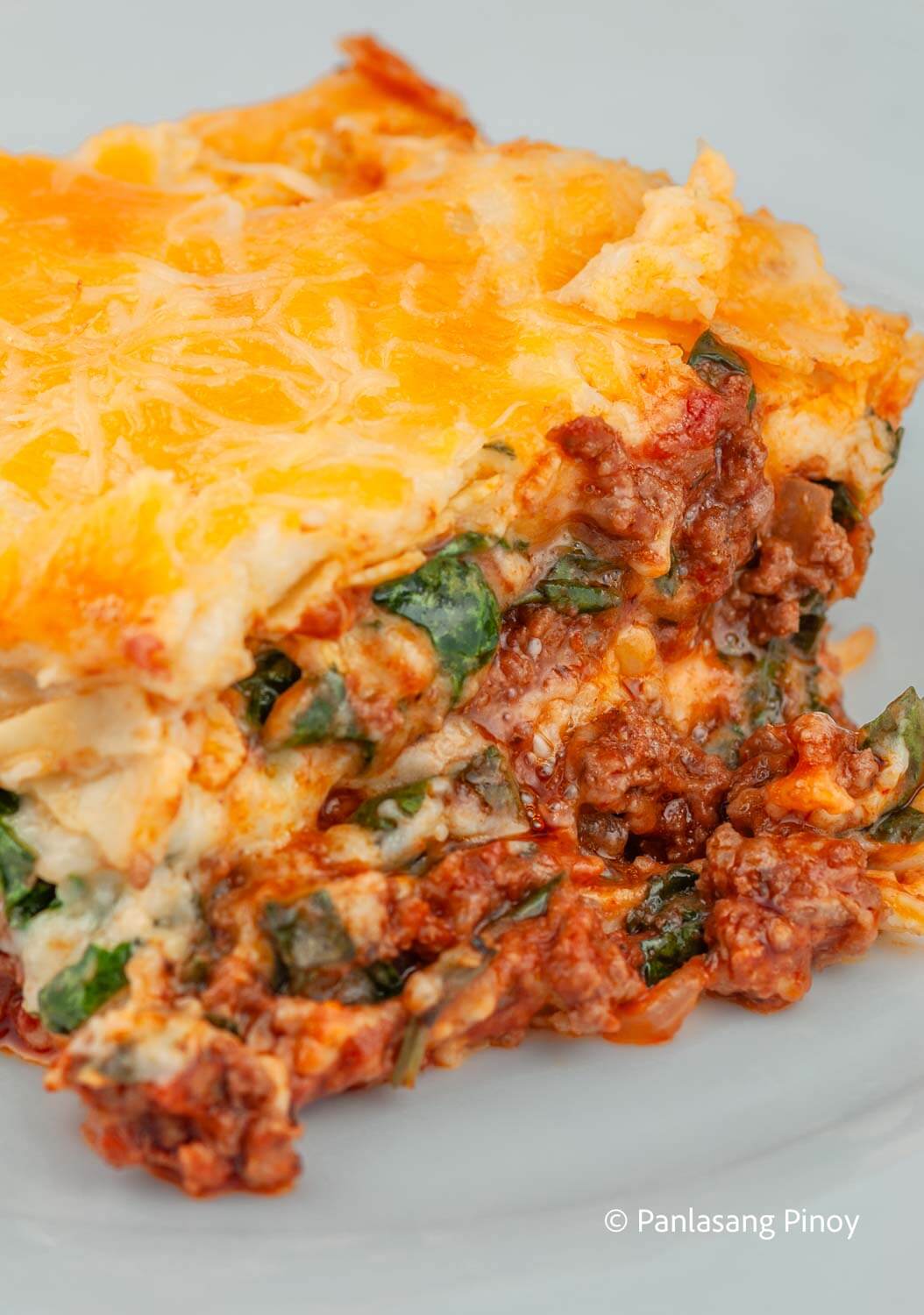 Spinach Lasagne - Panlasang Pinoy