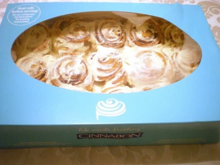 Cinnabon's Cinnamon Roll