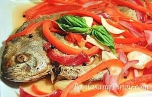 Fish Escabeche Recipe