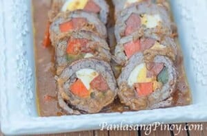 Beef Morcon Recipe - Panlasang Pinoy