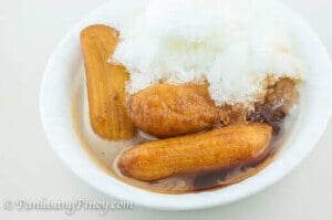 Saging con Hielo Recipe - Panlasang Pinoy