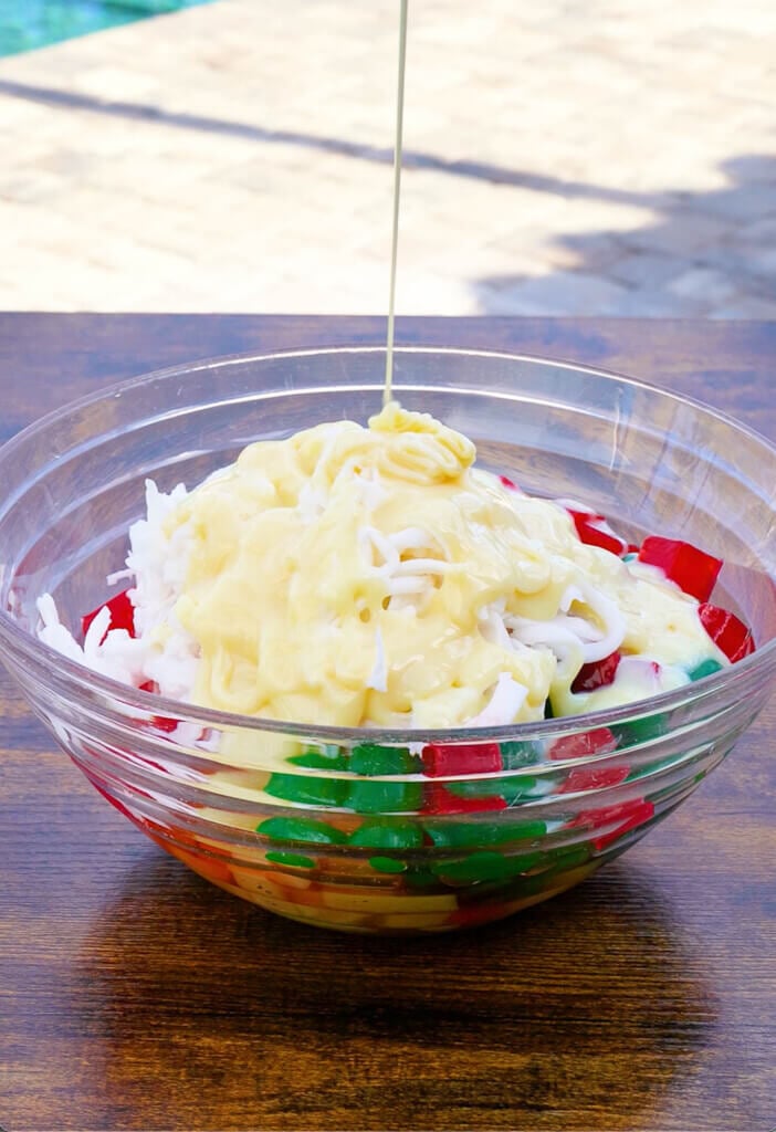 Filipino Fruit Salad Recipe - Panlasang Pinoy