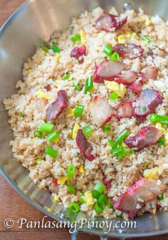 Pork Fried Rice - Panlasang Pinoy
