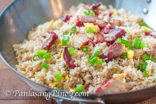 Java Rice with Pork Chop - Panlasang Pinoy
