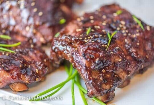 Asian BBQ Pork Baby Back Ribs - Panlasang Pinoy