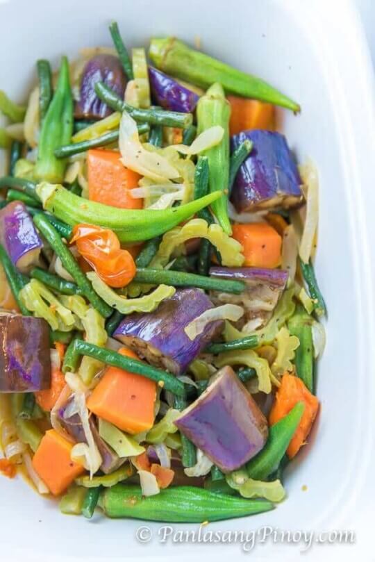 Ginisang Gulay Recipe - Panlasang Pinoy