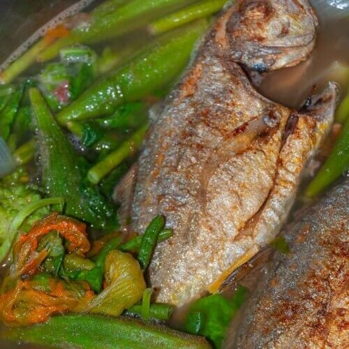 Dinengdeng with Fried Fish Recipe - Panlasang Pinoy