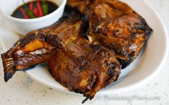 Inihaw na Panga ng Tuna (Grilled Tuna Jaw) - Panlasang Pinoy