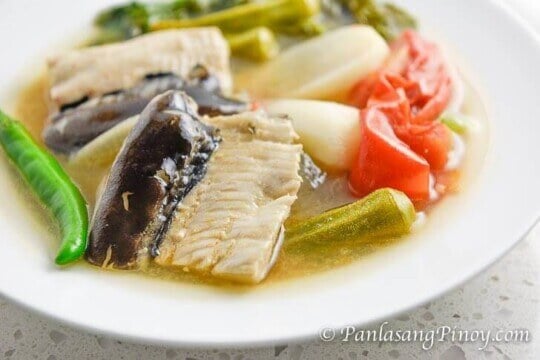 Sinigang na Bangus sa Miso