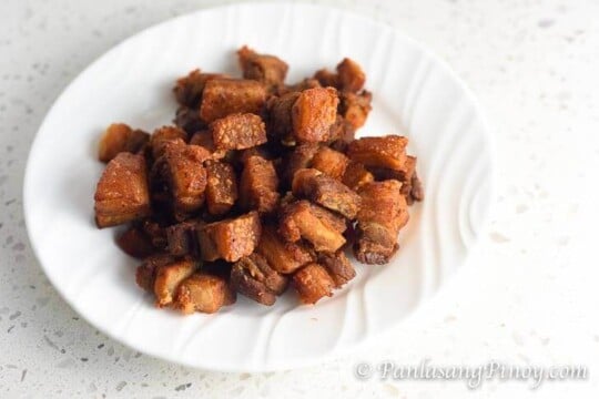 Tulapho Recipe (Crispy Fried Pork) - Panlasang Pinoy