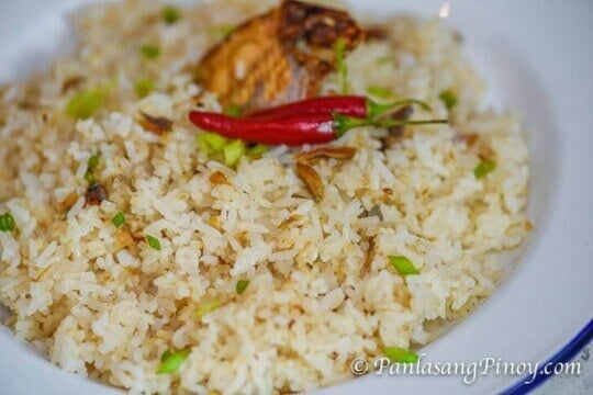 Danggit Fried Rice - Panlasang Pinoy