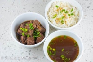 Beef Pares Mami Noodles Recipe - Panlasang Pinoy