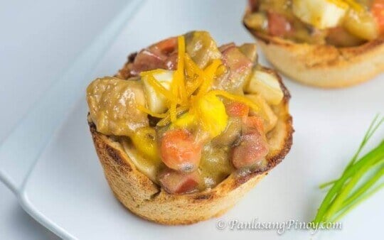 Chicken Pastel in a Cup Recipe - Panlasang Pinoy