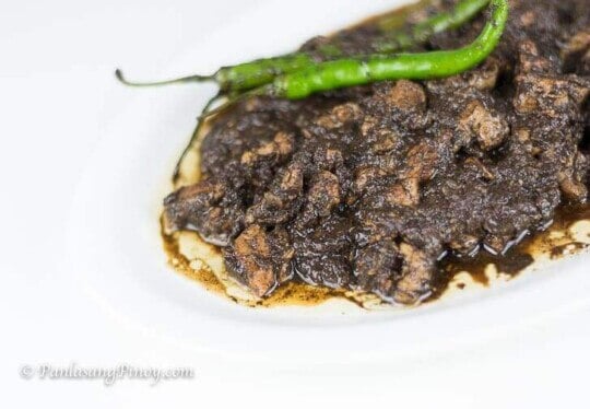 Dinardaraan Recipe (Ilocano Dinuguan) - Panlasang Pinoy