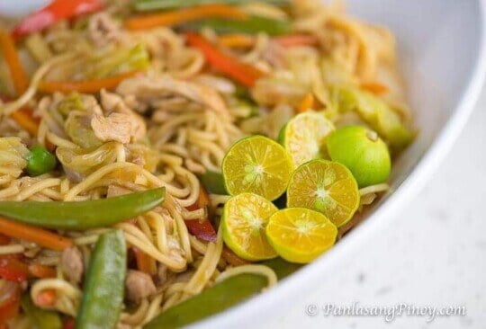 Seafood Pancit Canton - Panlasang Pinoy