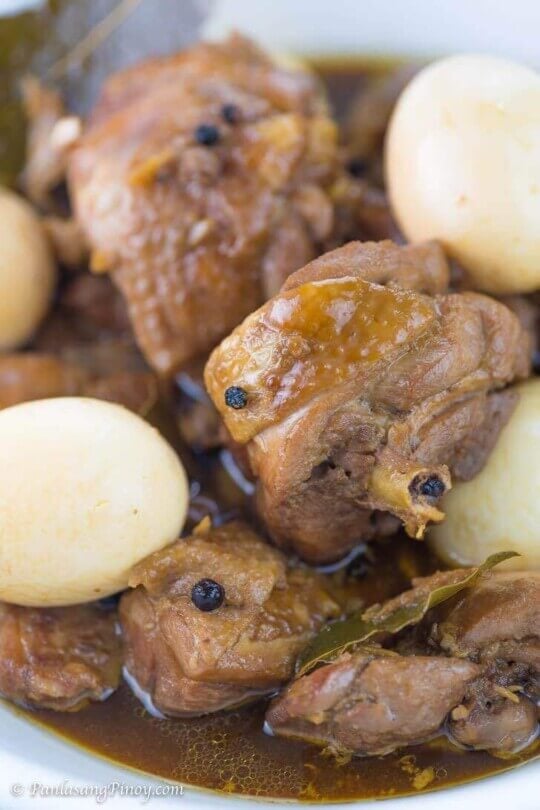 Chicken Adobo with Egg - Panlasang Pinoy