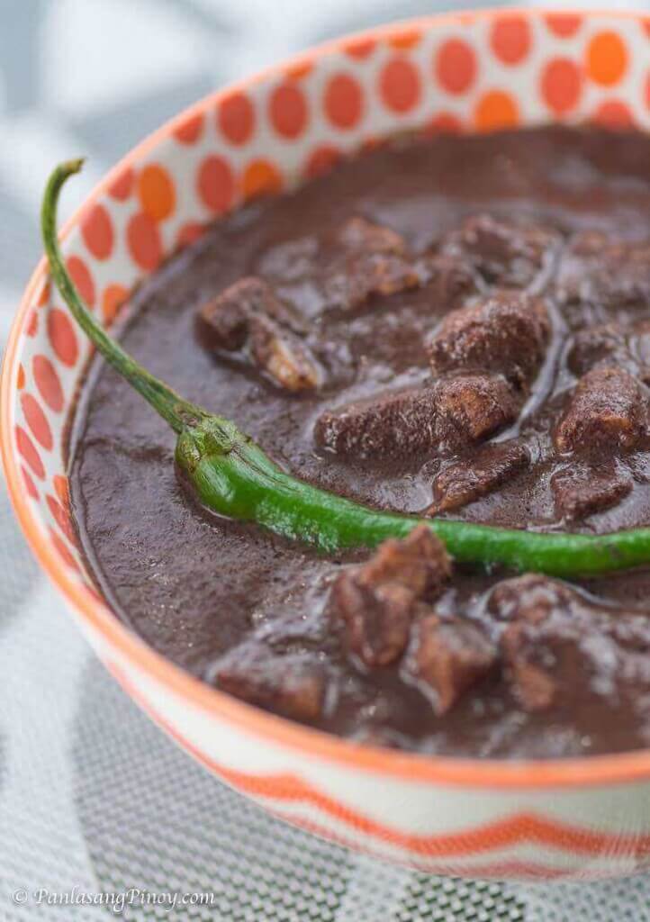 Pork Dinuguan sa Gata Recipe - Panlasang Pinoy