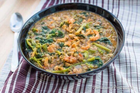 Monggo with Tuyo Recipe (Mung Beans with Salted Fish) - Panlasang Pinoy