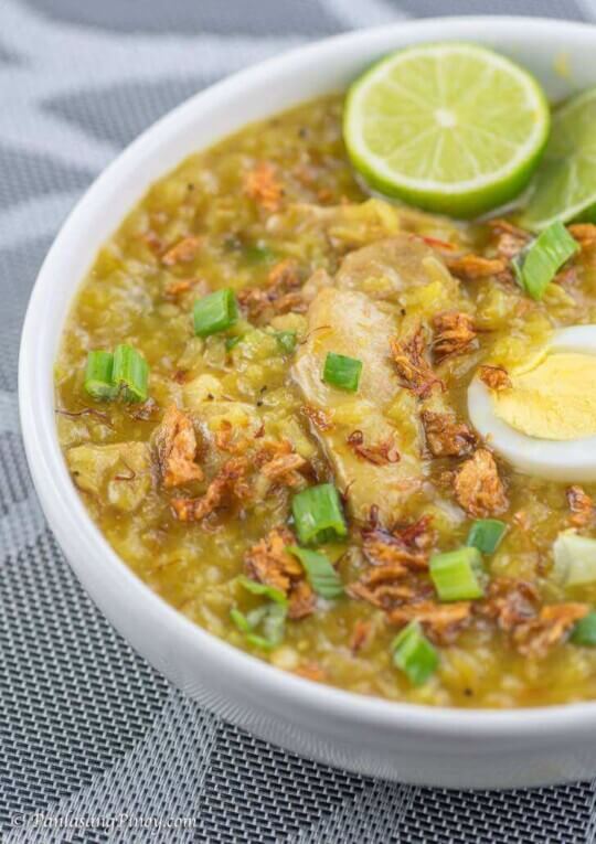 Chicken Arroz Caldo Recipe - Panlasang Pinoy