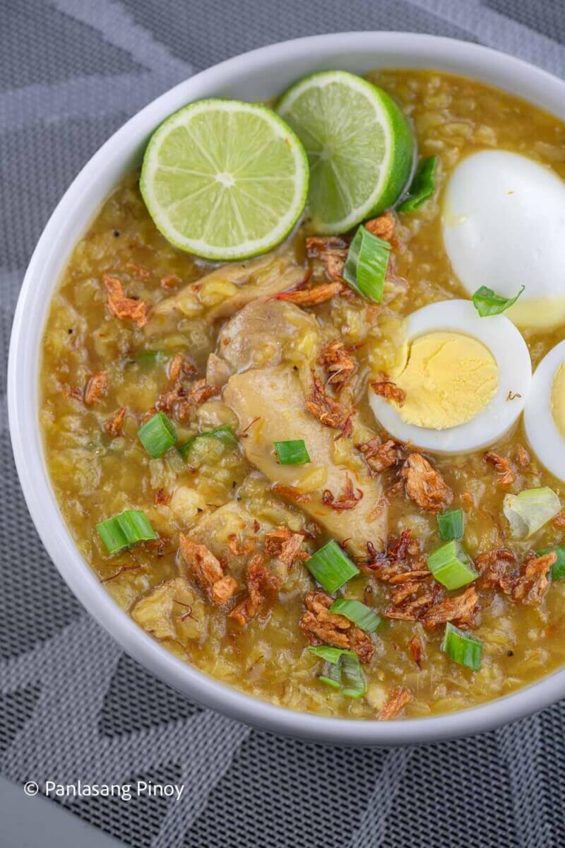Chicken Arroz Caldo Recipe - Panlasang Pinoy