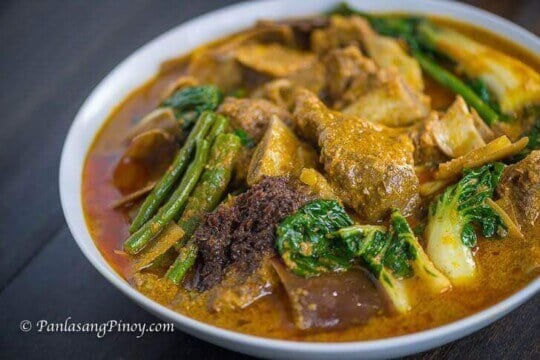 Beef Short Rib Kare Kare - Panlasang Pinoy