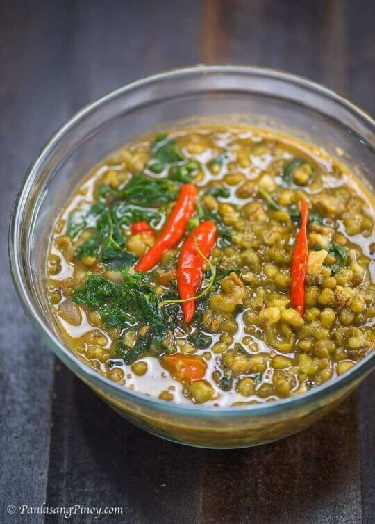 Spicy Monggo with Tinapa - Panlasang Pinoy