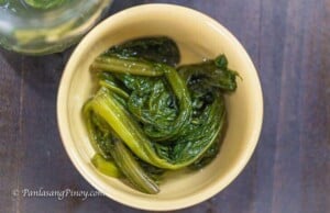 Burong Mustasa (Pickled Flat Mustard Greens) - Panlasang Pinoy
