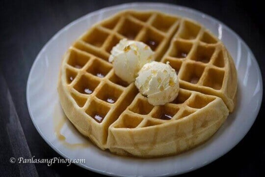 Buttermilk Waffles - Panlasang Pinoy