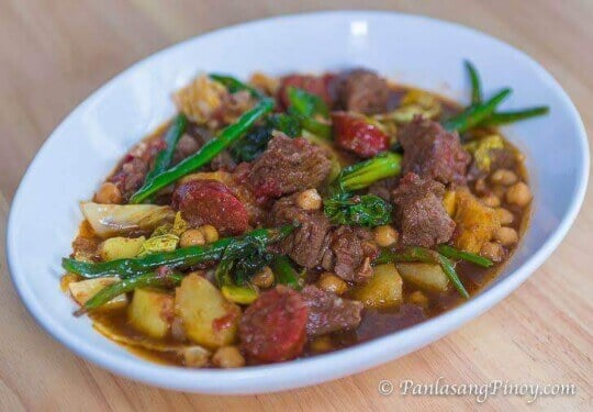 Pocherong Baka Recipe - Panlasang Pinoy