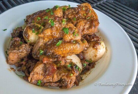 Chicken Adobo with Egg - Panlasang Pinoy