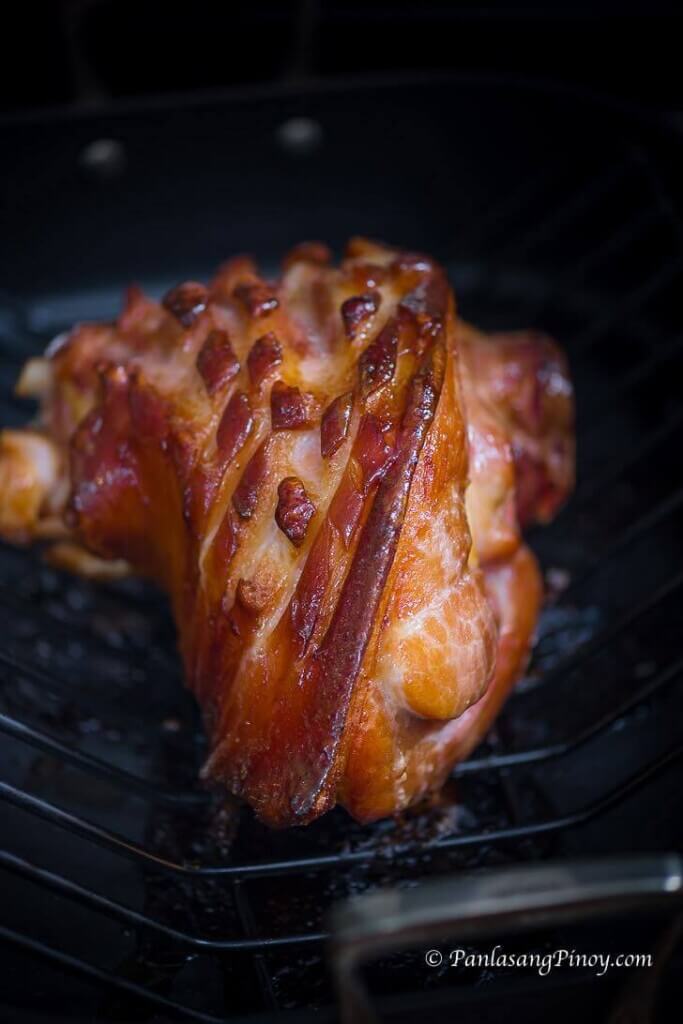 Homemade Cured Ham with Brown Sugar Honey Glaze - Panlasang Pinoy