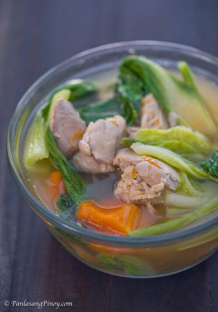 Chicken Nilaga with Kalabasa Recipe - Panlasang Pinoy