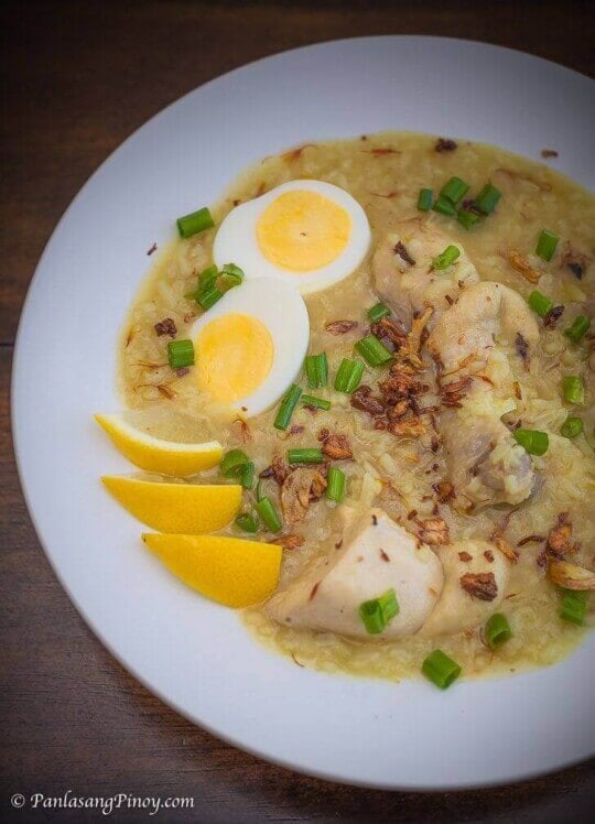How To Cook Filipino Chicken Arroz Caldo - Panlasang Pinoy
