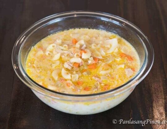 Creamy Chicken Sopas - Panlasang Pinoy